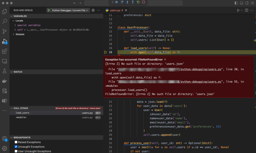 【VSCode + Sentry】Pythonのデバッグを快適にする方法 - Sentry