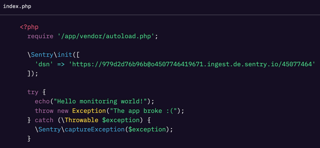 【PHP】デバッグとログの方法 - Sentry