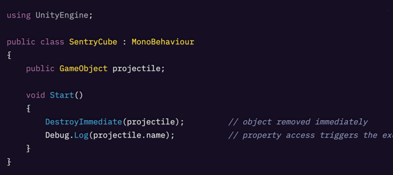 よくある Unity エラーと対処法 - Sentry