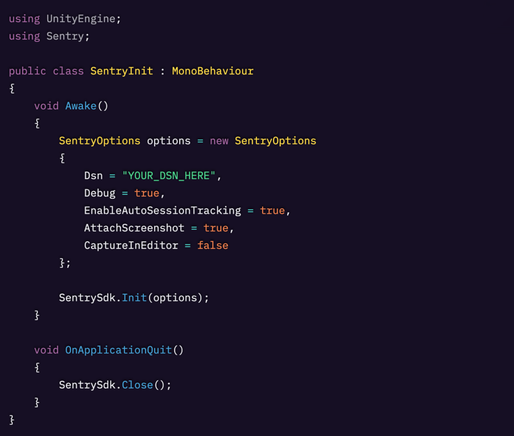 よくある Unity エラーと対処法 - Sentry